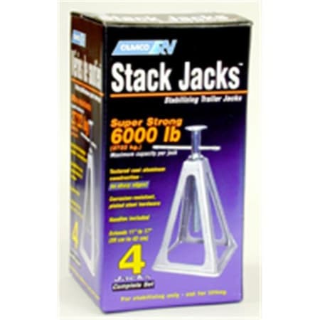 Camco Camco Mfg Inc Rv 44560 4 Count RV Stabilizer Stack Jacks 44560 | Zoro